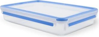Emsa Clip & Close Frischhaltedose, rechteckig, 2,6 L, mit Deckel, Aufbewahrungsbox, 100 Prozent dicht, sp&uuml;lmaschinen-, gefrier-, mikrowellenfest, Transpare