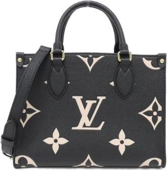 Louis Vuitton Pre-owned OnTheGo Monogram Empreinte Bag - Femme - Pre-owned - Noir - Taille: ONE Size