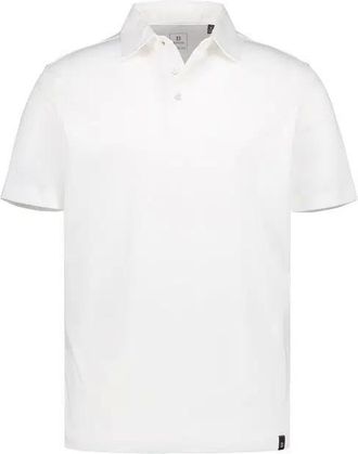 Boggi Milano Herren Polo-Shirt wei&szlig;