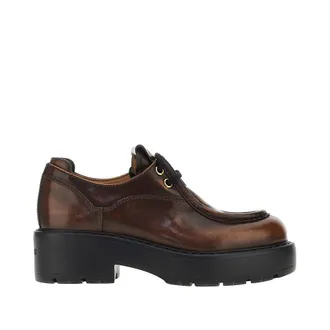 Miu Miu Fum&eacute; leather laced shoes Woman 37+