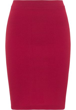 Faina Damen Bleistiftrock, Rot, XS