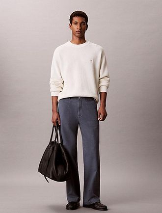 Calvin Klein Pantalon utilitaire relaxed en coton