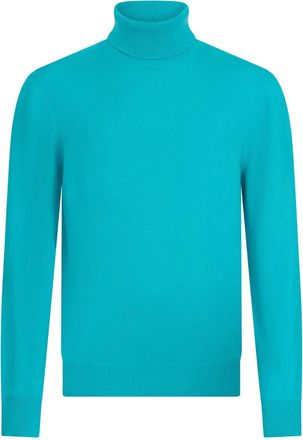 Malo Pullover mit Rollkragen - Blau