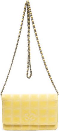 Chanel Crossbody Bags - New Travel Line Wallet On Chain - Gr. unisize - in Gelb - f&uuml;r Damen