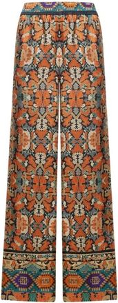 Pierre-Louis Mascia Femme, Pantalons, Multicolore, Taille: 42 FR Cialda Palazzo Pantalons