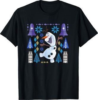 Disney Frozen Olaf Holiday Winter Wonderland T-Shirt
