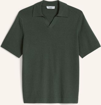 Marc O'Polo Denim Marc Opolo Denim Strick-Poloshirt gruen