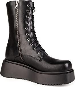 Lamoda Shy Away Chunky Platform Wedge Boots, EU 39