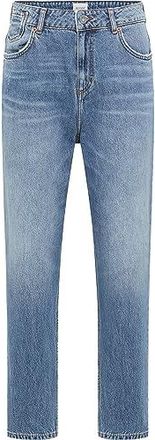Mustang Jeans Style Charlotte Tapered Jeans Femme, Bleu Fonc&eacute; 882, 32W / 32L