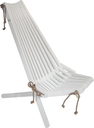 EcoFurn Ecofurn - Chilienne en bois EcoChair Pin blanc