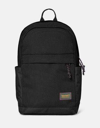Timberland Rucksack mit zwei F&auml;chern in Schwarz