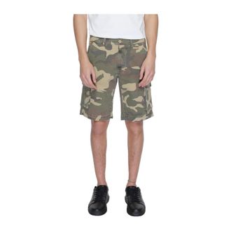 U.S.Polo Association Tarnung Cargo Shorts Model12345 - - Shorts - Herren - Mehrfarbig - W30