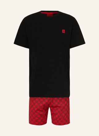 HUGO BOSS Hugo Shorty-Schlafanzug Aaron rot