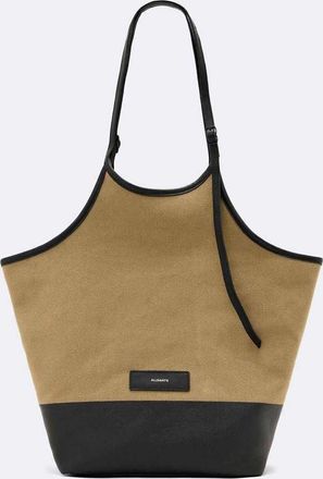 AllSaints Siloh Canvas Overspill in Sandbraun