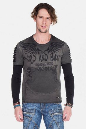 Cipo & Baxx Sweatshirt Sweatshirts (1-tlg) mit Motiv-Print, CL-265