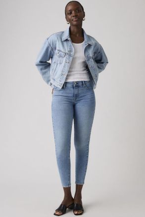 Levi's 710 Mid Rise Super Skinny Jeans - Damen - Blau / Blau