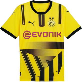 Puma Puma BVB Pokaltrikot 24 25 gelb Borussia Dortmund Cup Jersey BVB09 Fan Shirt, Größe:L