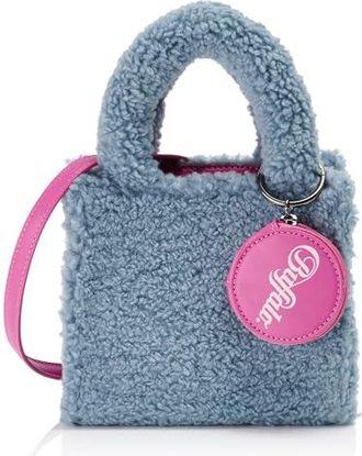 Buffalo Boxy02 Fur Soft Blue, Cross Femmes, Bleu Doux