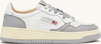 Autry SNEAKERS MEDALIST LOW AUS LEDER IN WEISS UND VAPOR