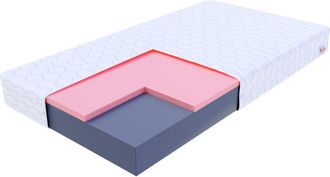 FDM Matelas 120x200 OASIS MAX m&eacute;moire de forme mousse Zone de confort &Eacute;paisseur 22 cm Innovant