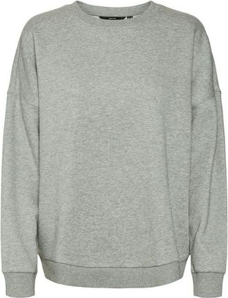 Vero Moda Longpullover loose fit Rundhals Langarm Basic VMSONJA LS SWEAT JRS NOOS