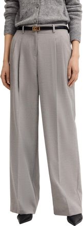 Bugatti Damen Freizeithose W2214-84640 Doppelte Bundfalte Vordertaschen weich formstabil Stretch