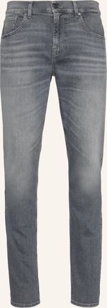 7 For All Mankind Jeans Slimmy Tapered Skinny Fit grau