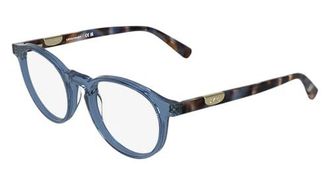 Longchamp LO2798 404 Lunettes transparentes pour femme Bleu clair 49/18/140