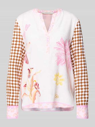 Herzen&rsquo;s Angelegenheit Relaxed Fit Tunika-Bluse aus Seiden-Mix
