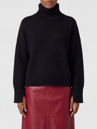 Soft Goat Pull Femme couleur Noir