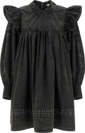 Ganni Robe Courte - Noir