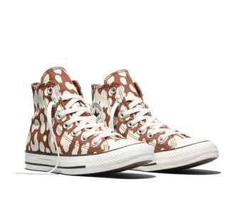 Converse Sneaker CONVERSE CHUCK TAYLOR ALL STAR COW PRINT, Damen, Gr. 37,5, unearthed, egret, unearthed, Textil, Schuhe Sneaker