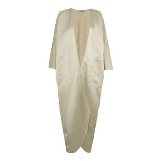 Cortana Lange Jacke im Kimono-Stil - - Blouses & Shirts - Damen - Beige - L
