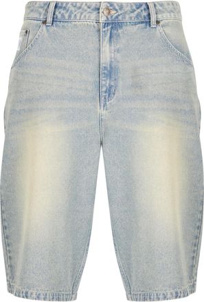 Karl Kani Herren OG Denim Baggy Jorts Bleached Blue, 36