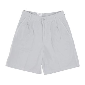 Carhartt Work in Progress Silver Garment Dyed Short Pants - - Shorts - Herren - Grau - W29