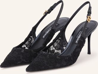 Dolce & Gabbana Slingpumps schwarz