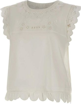 The Garment Femme, Blouses et Chemises, Blanc, Taille: 38 FR Kirsten Top