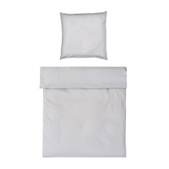 M&ouml;ve Luxury Bettw&auml;sche-Set 155x220 cm + 80x80 cm aus 100% Baumwolle, Moonlight
