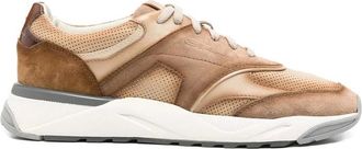 Santoni Homme, Chaussures, Brun, Taille: 45 EU Innova Perforated Baskets