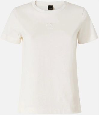 Pinko Pinko, Femme, Tops, Blanc, Taille: 36 FR Bussolotto T-shirt