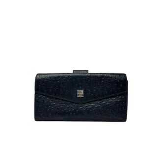 Givenchy Portefeuille en cuir Pre-owned - Femme - Pre-owned - Noir - Taille: ONE Size