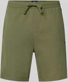 HUGO BOSS Regular Fit Sweatshorts aus Baumwoll-Mix Modell WAFFLE SHORTS