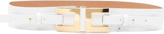 Elisabetta Franchi Femme, Accessoires, Blanc, Taille: M Ct50S61E2 360 Belt