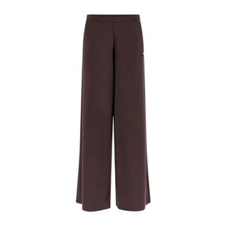 Guess Femme, Pantalons, Brun, Taille: 36 FR Pantalons Olympe Jambes Larges