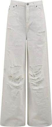 Aniye By Femme, Pantalons, Blanc, Taille: W26 Chloe Jeans droits