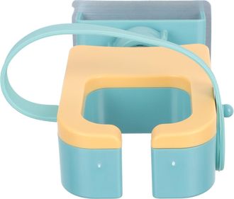 Hemoton No Drilling Haartrocknerhalter Wandmontage Drehbar für Badezimmer Haarfön Regal Platzsparend Robust und Praktisch