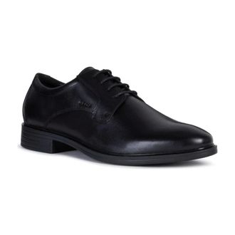 Geox Schwarze Formelle Business-Schuhe f&uuml;r M&auml;nner - - Shoes - Herren - Schwarzk - 44 EU