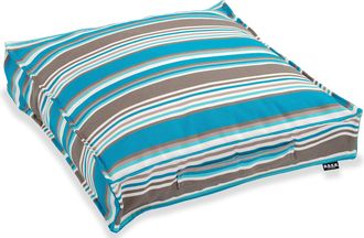 H.O.C.K. Matratzenkissen Outdoor Yucatan (50x50x10cm, blau)