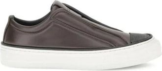 Brunello Cucinelli Femme, Chaussures, Noir, Taille: 40 EU Jewel Slip-On Baskets