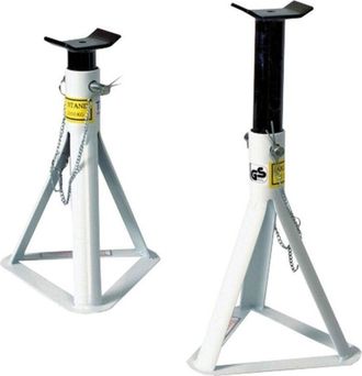 Trade Shop Trade Shop Traesio - Trade Shop - cavalletto cavalletti f&uuml;r auto 2 tonnellate supports in coppy 2 regular pz